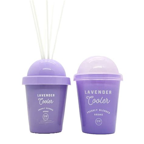 Lavender Cooler Candle Reed Diffuser Dw Home Donum Est