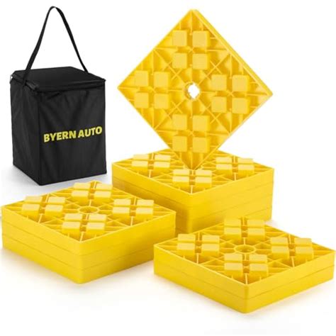 Byernauto 10 Pack Rv Leveling Blocks Heavy Duty Camper