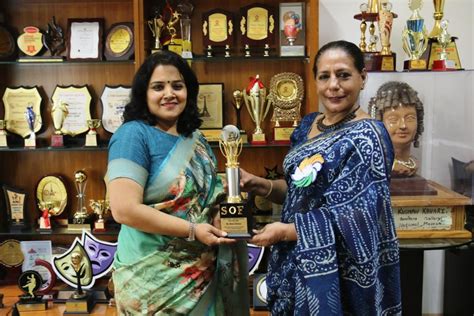 Best Zonal Teacher Award Dps Greater Faridabad