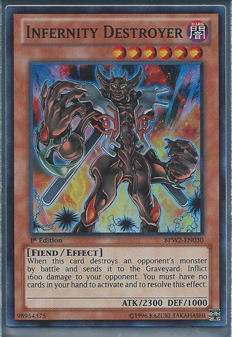 Bpw2 En030 Infernity Destroyer Super Rare War Of The Giants Round