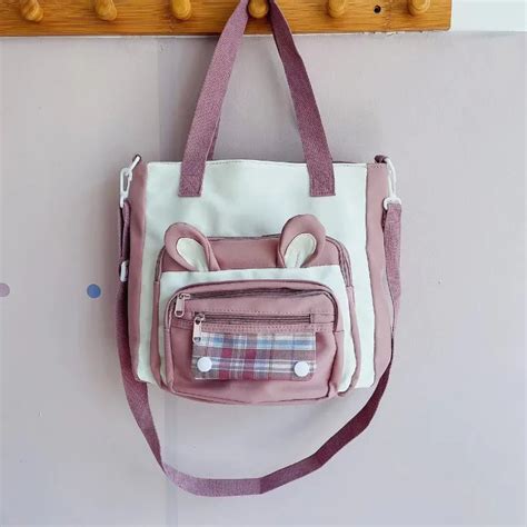 Kawaii Bunny Ears Tote Shoulder Bag Kore Kawaii