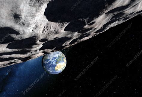 Near Earth Asteroid Apophis Artwork Stock Image R3100120