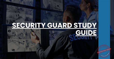 Security Guard Study Guide Security Guard Prep