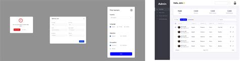Admin Panel Figma