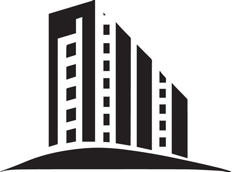 Edificio Logo Vector Silueta Ilustración 27476116 Vector En Vecteezy