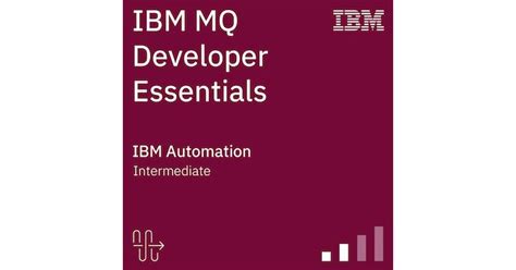 Arash M On Linkedin Ibm Mq Developer Essentials Was Issued By Ibm To