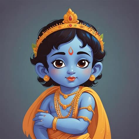 Krishna Janmashtami Premium Ai Generated Image