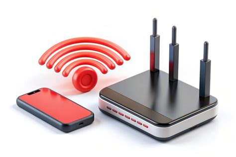 3d Set Of Wireless Or Wifi Illustration Bad And Good Connection Concept Lost Network Wifi