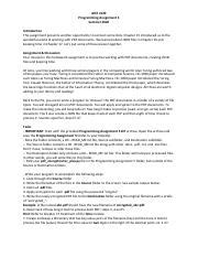 Aist Programming Assignment Pdf Aist Programming Assignment Summer