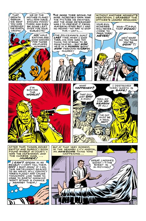 Read Online Amazing Adventures 1961 Comic Issue 1