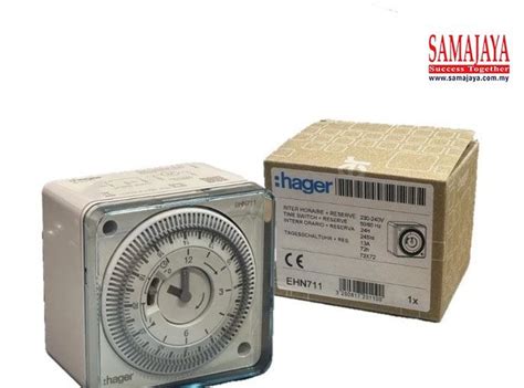Hager Ehn711 24 Hour Timer Switch Time Switch Kl Selangor Malaysia Shop Wholesaler
