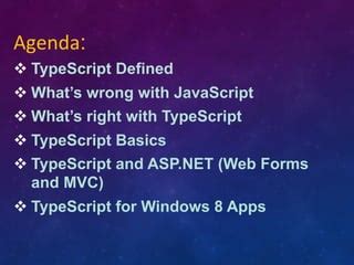 Hate JavaScript Try TypeScript PDF