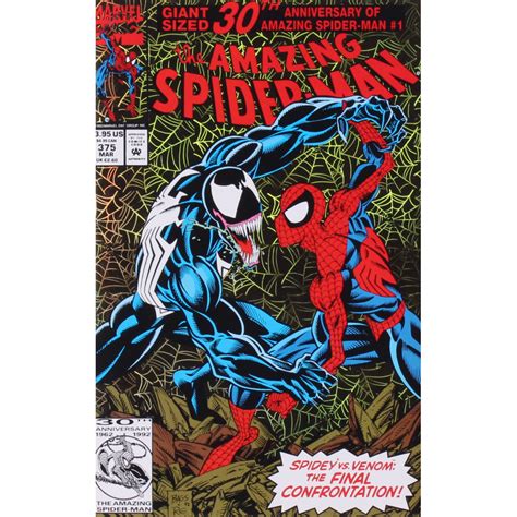 The Amazing Spider Man Issue Foil Cover Marvel Comic Book Pristine Auction