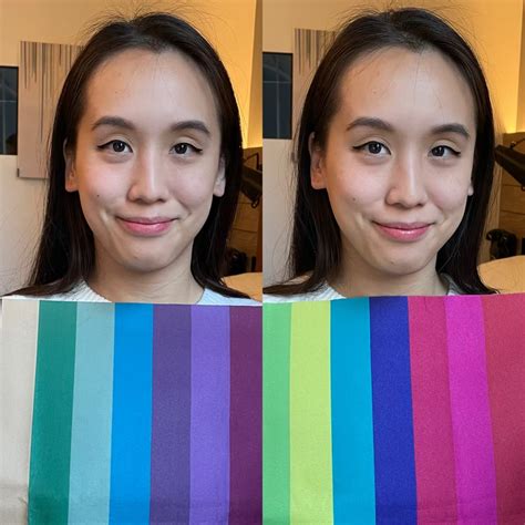 Here S How To Find Your Most Complementary Colors Color Analysis Test