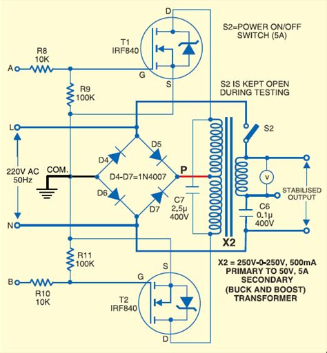 Electronics EveryWhere Smart Voltage Stabilizer Using PIC F A