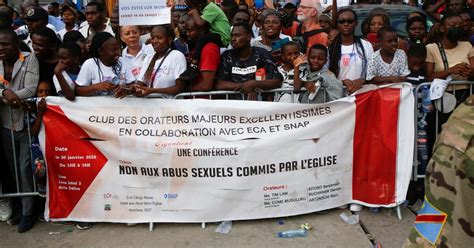 Demonstrators In Dr Congo Demand Pope Meet Sexual Abuse Victims Reuters