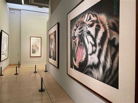 慷慨啸歌孟祥顺画虎艺术展亮相中国美术馆 澎湃号湃客 澎湃新闻 The Paper