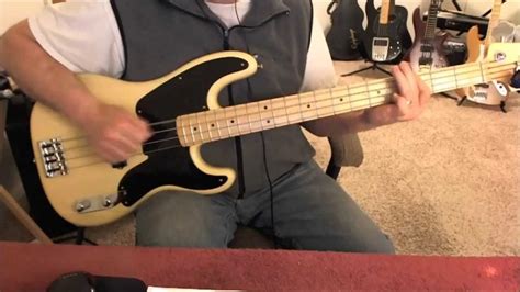 Tom Petty And The Heartbreakers Mary Janes Last Dance Bass Cover