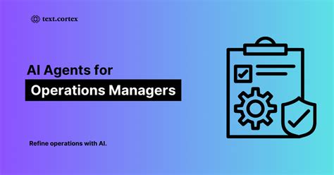 Ai Agents For Operations Managers