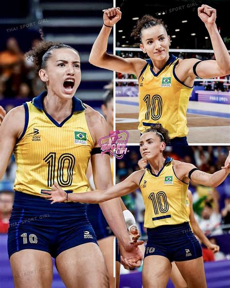 Thai ”กาบรีแยลา บรากา กีมาไรส์ กาบี้ “ ทุกครั้งที่กาบี้ลงสนามคือการส่งต่อแรงบันดาลใจ 💕 ทั้ง