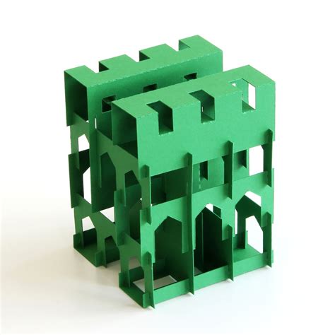 architectural cut and fold paper models david umemoto