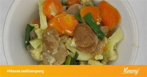Resep Ca Bakso Kembang Kol Sederhana Rumahan Di Yummy App