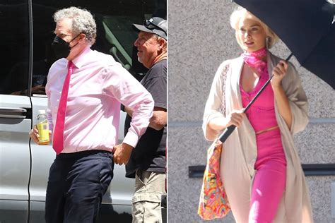Will Ferrell Wears Pink On Set Of Barbie Movie Photos