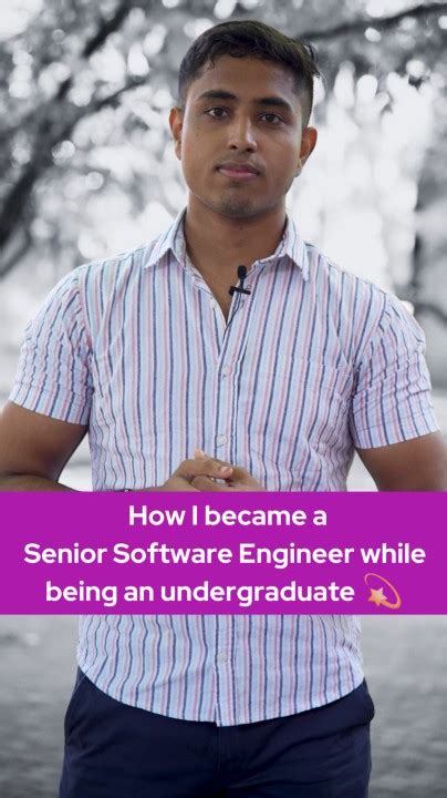 Video Sasith Warnaka On Linkedin An Undergraduate Who Became A