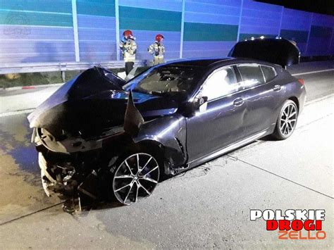 Będą zarzuty dla kierowcy bmw który brał udział w wypadku na A1 pod