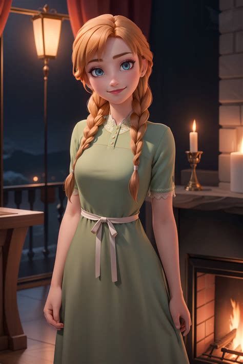 Anna In A Nightgown By Alluring Artwork On Deviantart