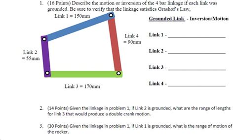 Solved 1 16 Points Describe The Motion Or Inversion Of