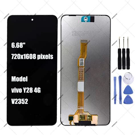 For Vivo Y18 Y28 Y38 Y58 Y17s Y36 5g 4g Lcd Display Touch Screen