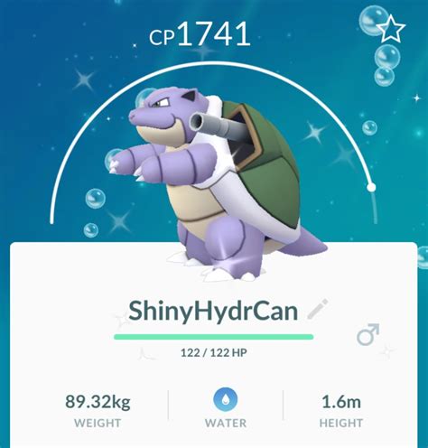Pokemon Shiny Blastoise