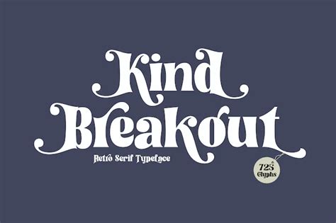 Kind Breakout Font Dfonts