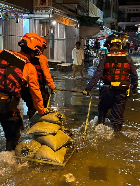 颱風萬宜遇上天文大潮 全港多區水浸 大澳鯉魚門水位及膝 有民居今早仍未退水 Uhk 港生活