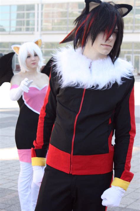 Human Shadow The Hedgehog Cosplay
