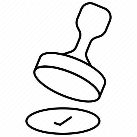 Stamp Sign Certificate Validation Icon Download On Iconfinder