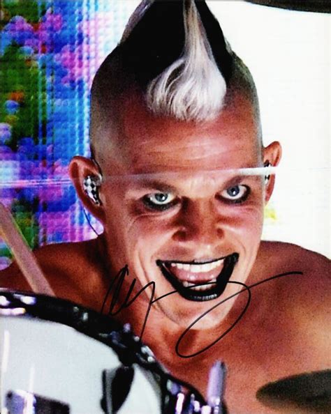 Adrian Young Of No Doubt Signed Authentic 8x10 Free Ship The Autograph Bank