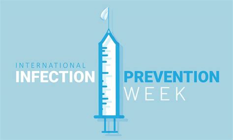 International Infection Prevention Week Background Banner Card