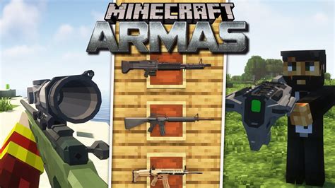 Top 15 Melhores Mods De Armas Para O Minecraft 🔑 Descubra A Adrenalina