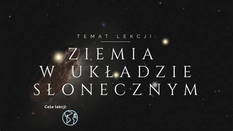 Ziemia w Układzie Słonecznym Genially
