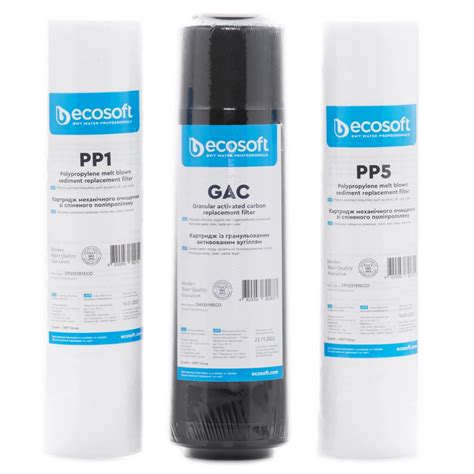ᐉ Комплект картриджей Ecosoft Cpv3ecostd 1 2 3 купить по цене 361 грн в Киеве и Львове Украина