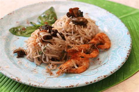 Pasta Con Curiles Y Camarones
