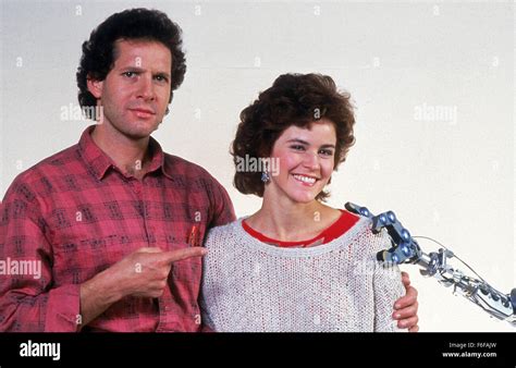 Aug 01 1986 Hollywood Ca Usa Steve Guttenberg And Ally Sheedy Star