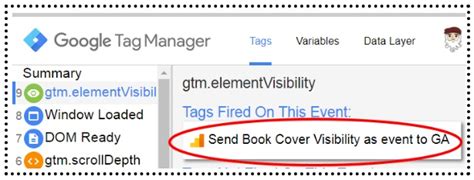 Using Element Visibility Trigger In Google Tag Manager Gtm Optimize