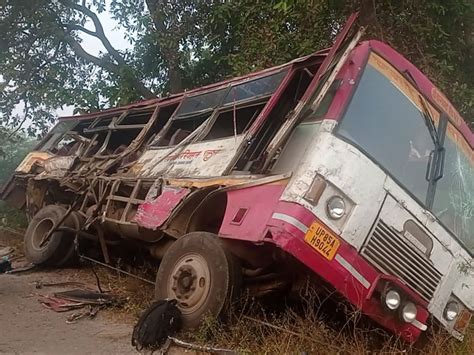 Up News बहराइच में तेज रफ्तार ट्रक ने रोडवेज बस को मारी टक्कर6 की मौत