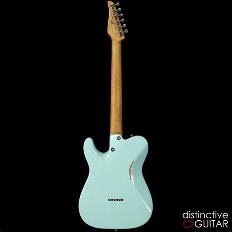 Tom Anderson T Icon In Distress Sonic Blue Guitars Electric Solid