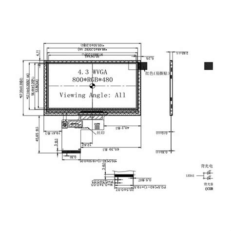 China Inch RGB Interface TFT LCD Screen Suppliers Factory
