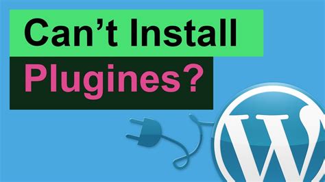 How To Fix Add New Plugin Menu Not Showing In Wordpress Youtube