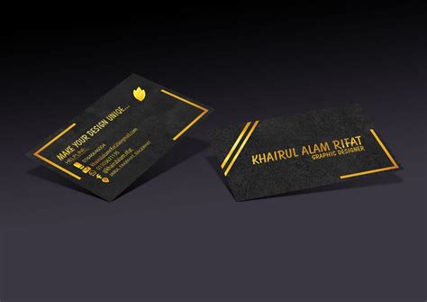Elevate Your Professional Image With A Striking Business Card